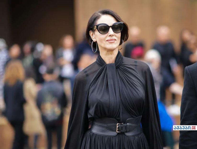 55 წლის მონიკა ბელუჩიმ კვლავ ყველა დაჩრდილა - მსახიობი გამჭვირვალე ...