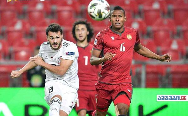 ერთა ლიგის მორიგი მატჩი და +1 ქულა - საქართველოს ეროვნულმა საფეხბურთო ...