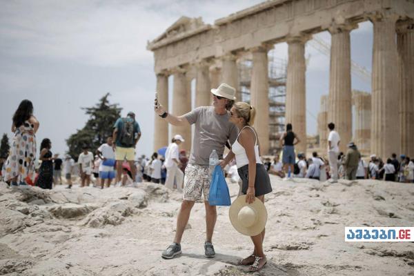 ჰაერის გაუსაძლისად მაღალი ტემპერატურა საბერძნეთში - სიცხის გამო ზოგიერთ ...