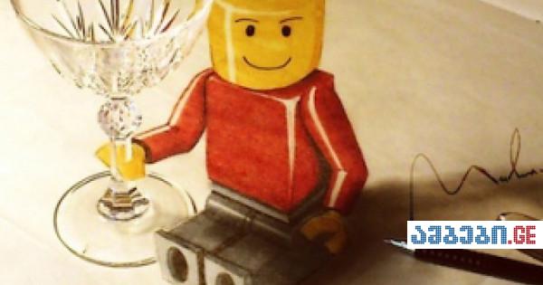 სირიელი მხატვრის 3D ნახატები | Ambebi.GE